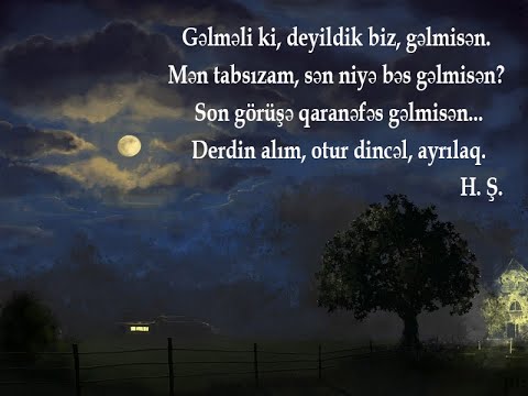 Həjar Şamiloğlu. Ayrılaq. (Səsləndirən: Xəzər Zeynallı). Sevgi, eşq şeirləri