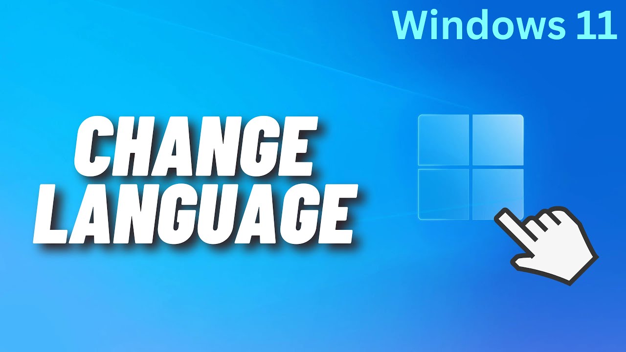 Windows 11 - How to Change Language (easy) - YouTube