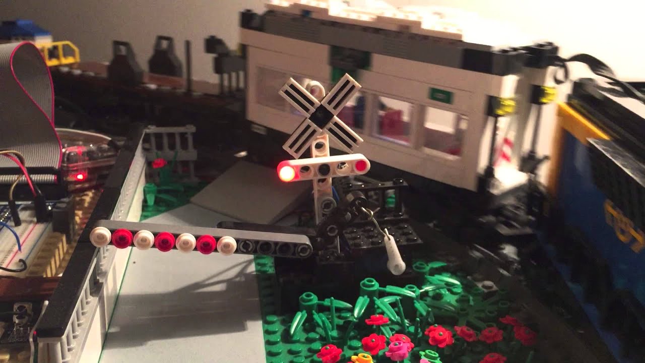 Lego Train Crossing - YouTube