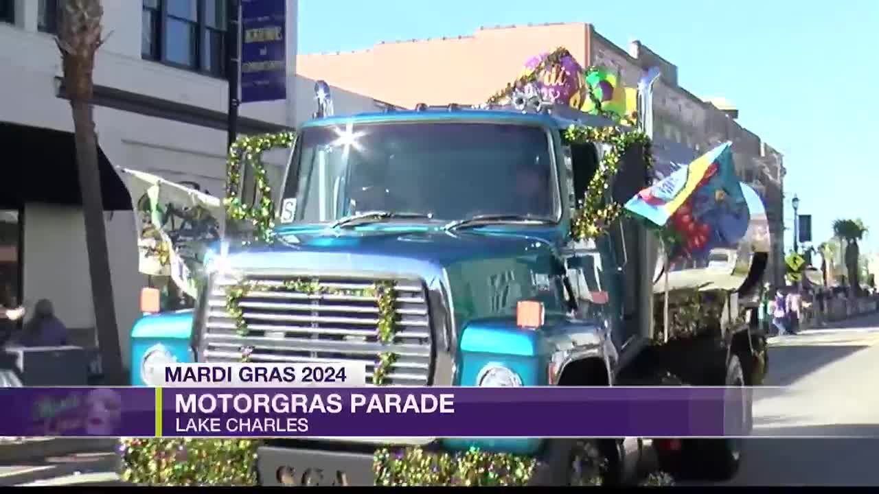 Mardi Gras 2024 in Lake Charles - YouTube