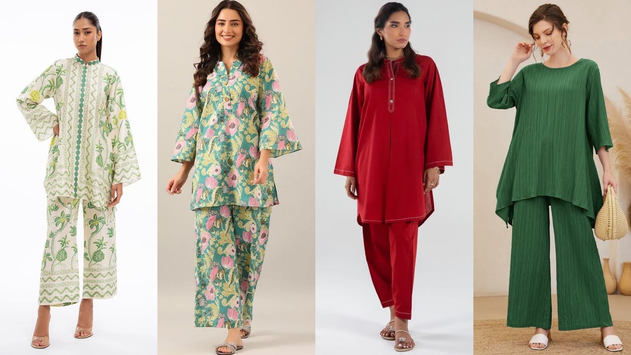 Latest co ord set design ideas 2024 | Trendy Co ord set designs ...