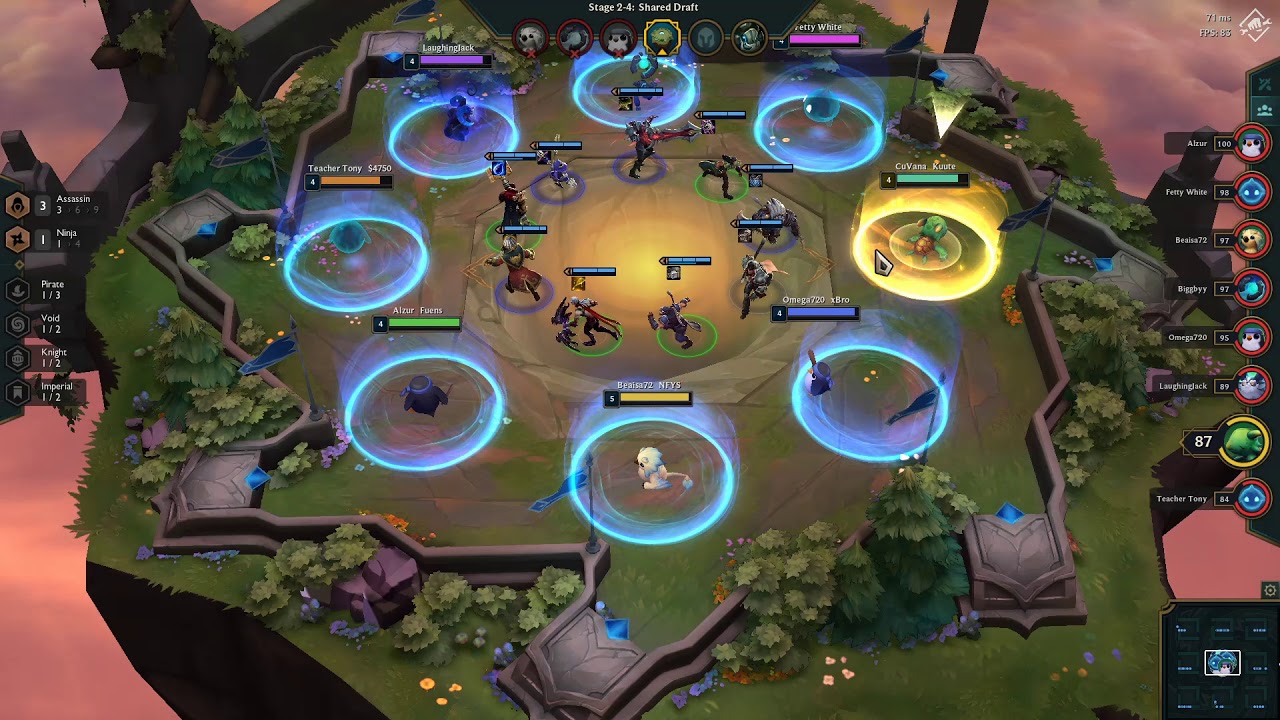 TFT match - Wild Shapeshifter Knights - YouTube
