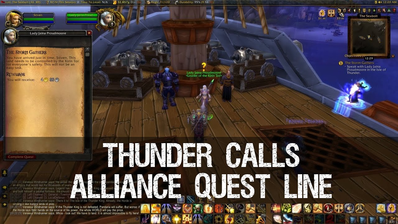 Patch 5.2 - Alliance: Thunder Calls - YouTube
