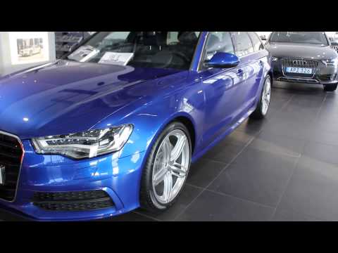 Sepang blue 2014 Audi A6 3.0 TDI Quattro (Audi Exclusive) - YouTube