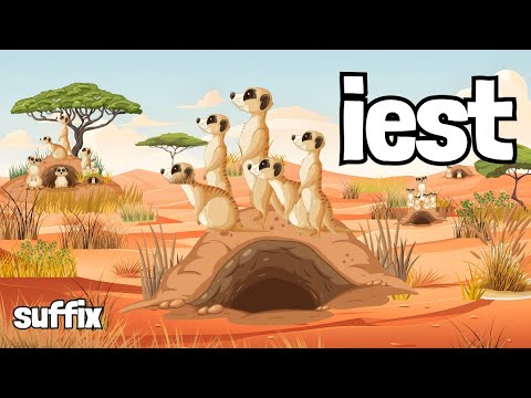 iest | Suffix | Superlative | Reading | Writing | Grammar - YouTube