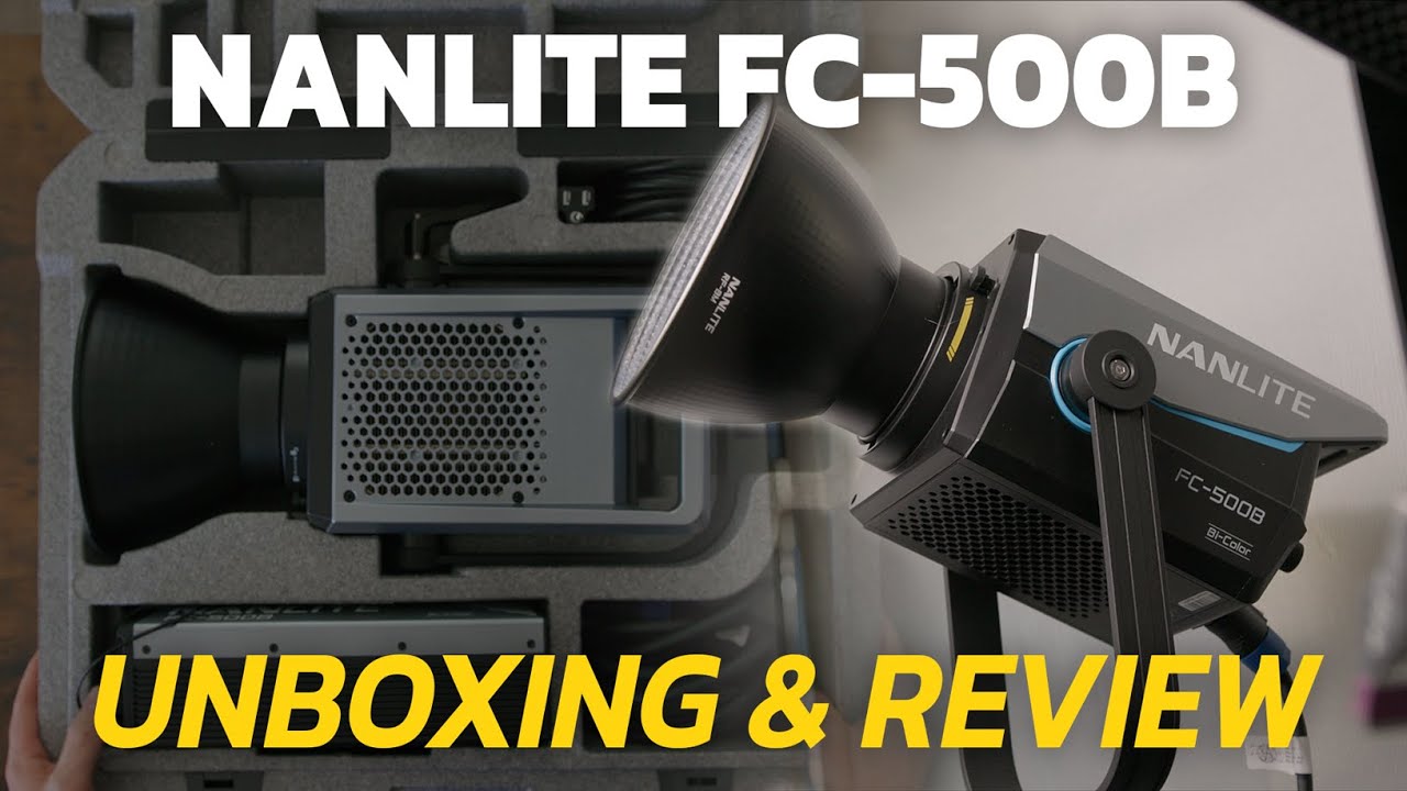 My Thoughts on the NEW Nanlite FC-500B / Unboxing and Review - YouTube
