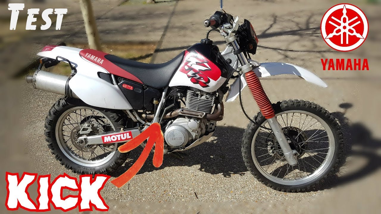 "Test" Démarrage au KICK et refroidissement par AIR "Yamaha TTR 600 ...