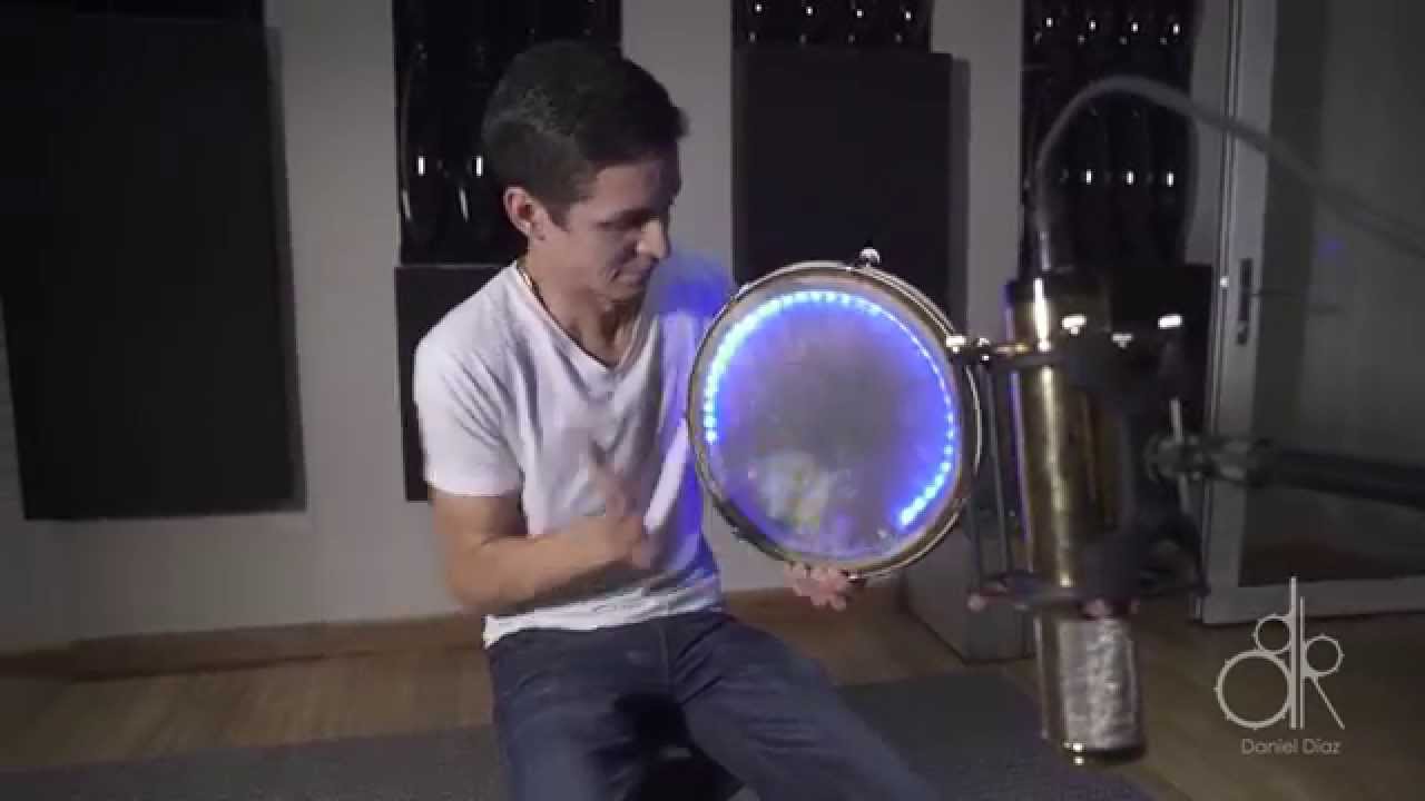LED Sound Reactive Pandero - by Daniel Díaz - YouTube