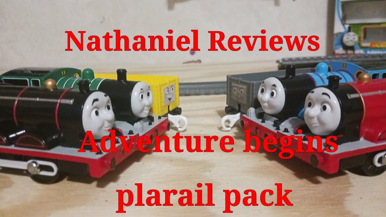 Nathaniel reviews: Adventure begins plarail pack - YouTube