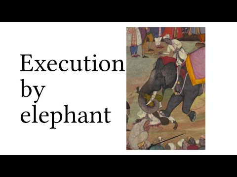 Wikipedia Read Aloud - Execution by elephant