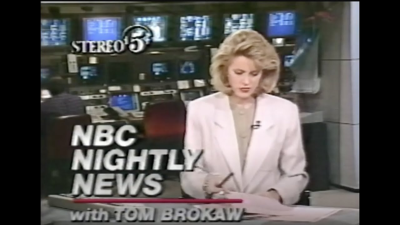 NBC Nightly News with Tom Brokaw but as told by Deborah Norville - YouTube