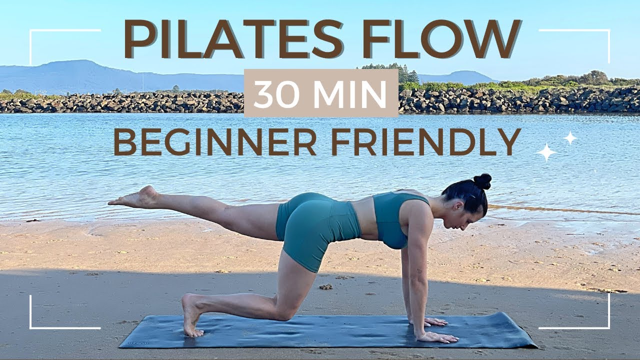 30 MIN PILATES FLOW | BEGINNER FRIENDLY (no equipment) - YouTube