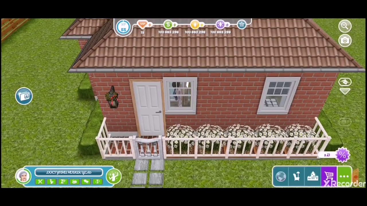 The Sims Freeplay Cute Home Design - YouTube