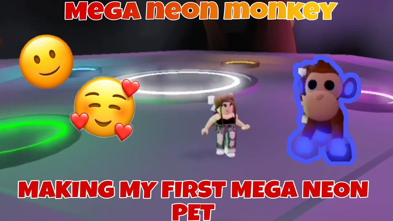 I Made My FIRST MEGA NEON PET In Adopt Me *EXCITING!* (Roblox) - YouTube