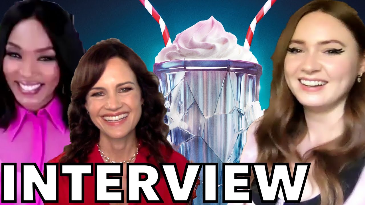 GUNPOWDER MILKSHAKE Cast Interview: Karen Gillan, Carla Gugino and ...