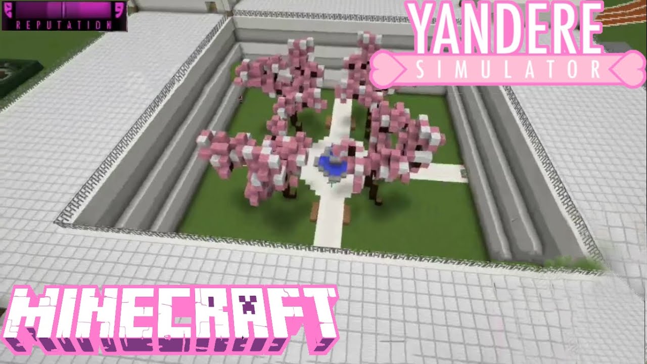 Yandere simulator in minecraft: yandere simulator mod - YouTube