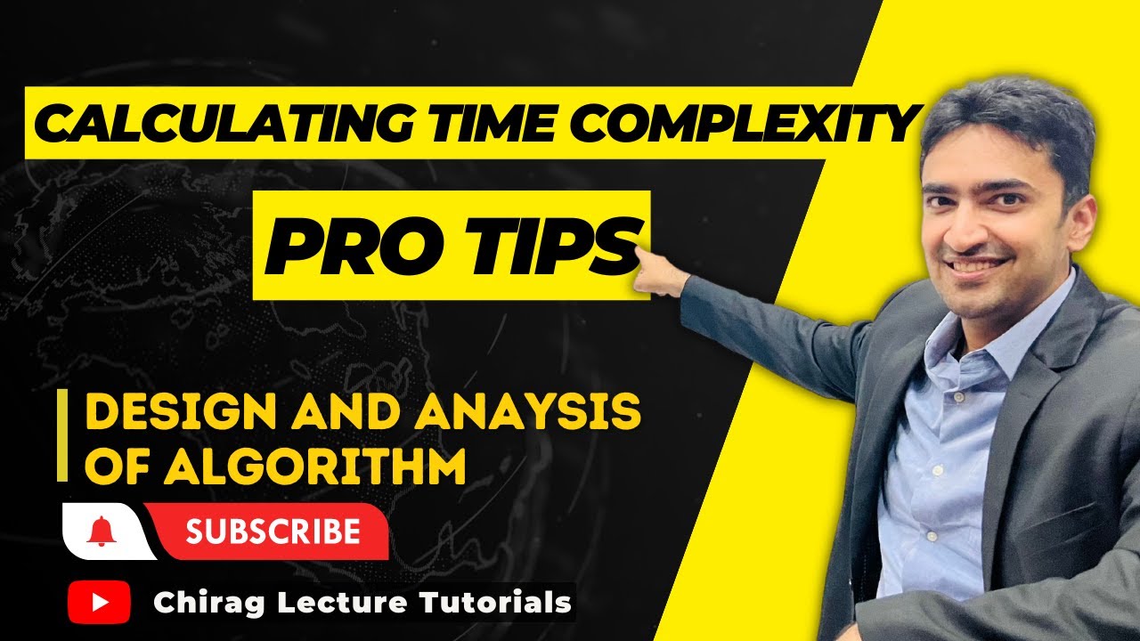 Calculating Time Complexity Of Codeexamples Tips And Ticks Analysis Of Algorithm 0969