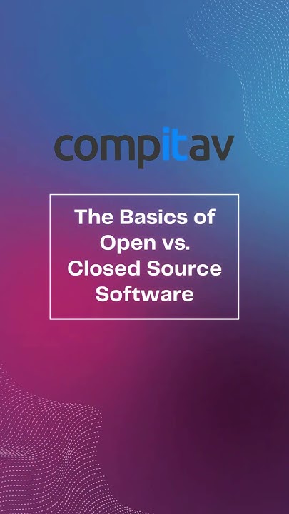 Open vs Closed Source Software - YouTube