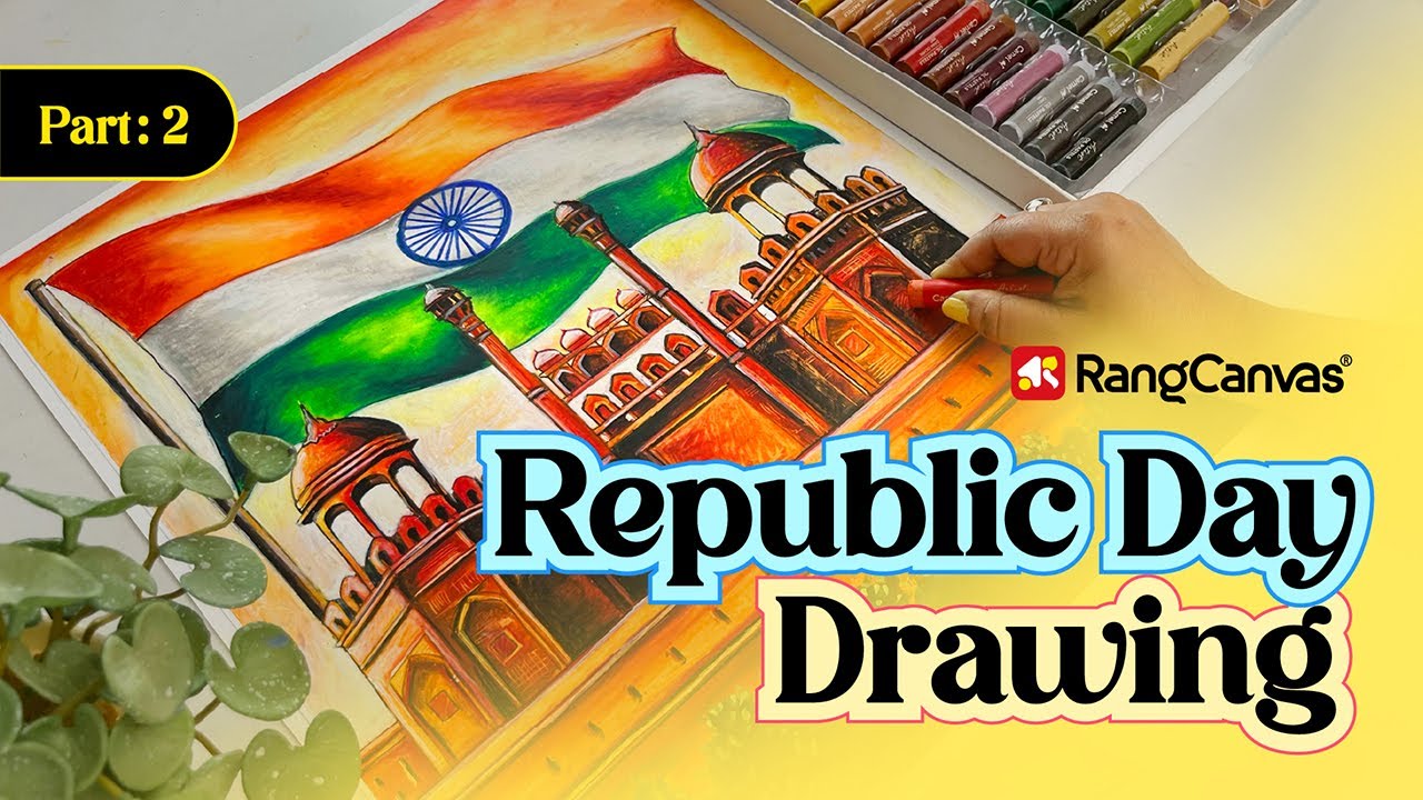 Republic Day drawing easy | Republic Day drawing for beginners # ...