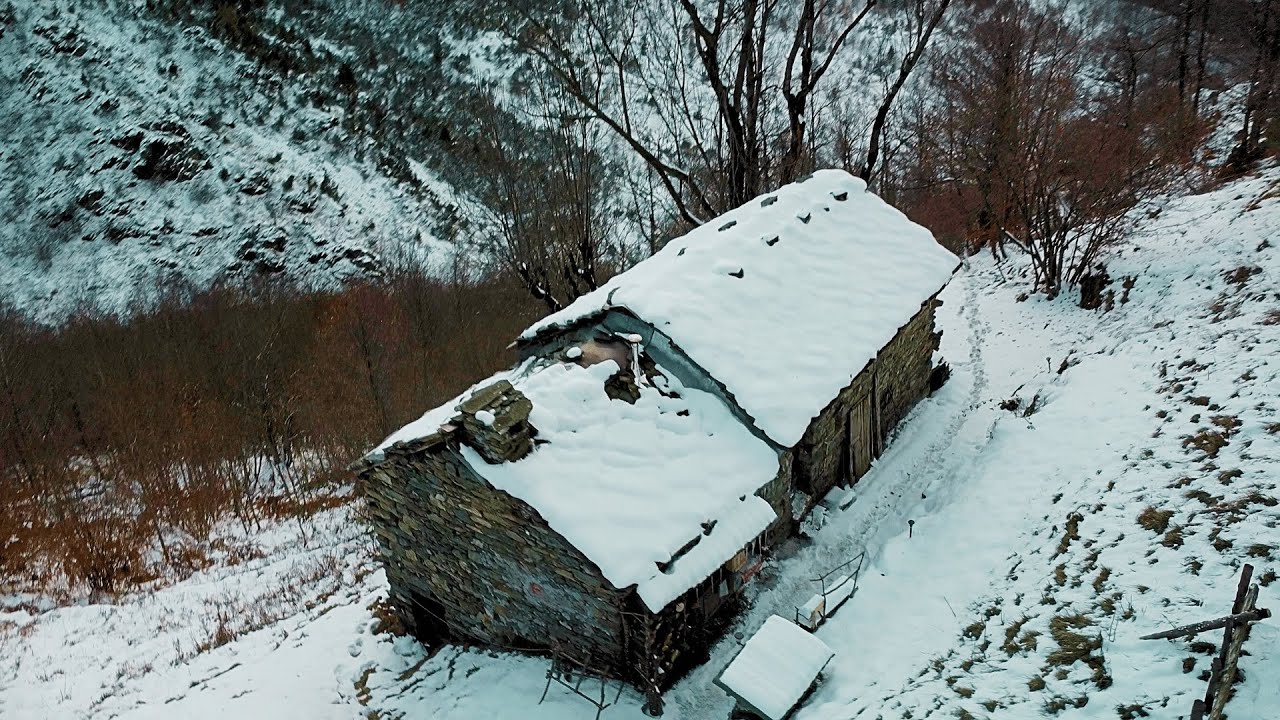 EP 64 | Snow Cabin Life, Making Rustic Wood Furniture, DIY Solar ...