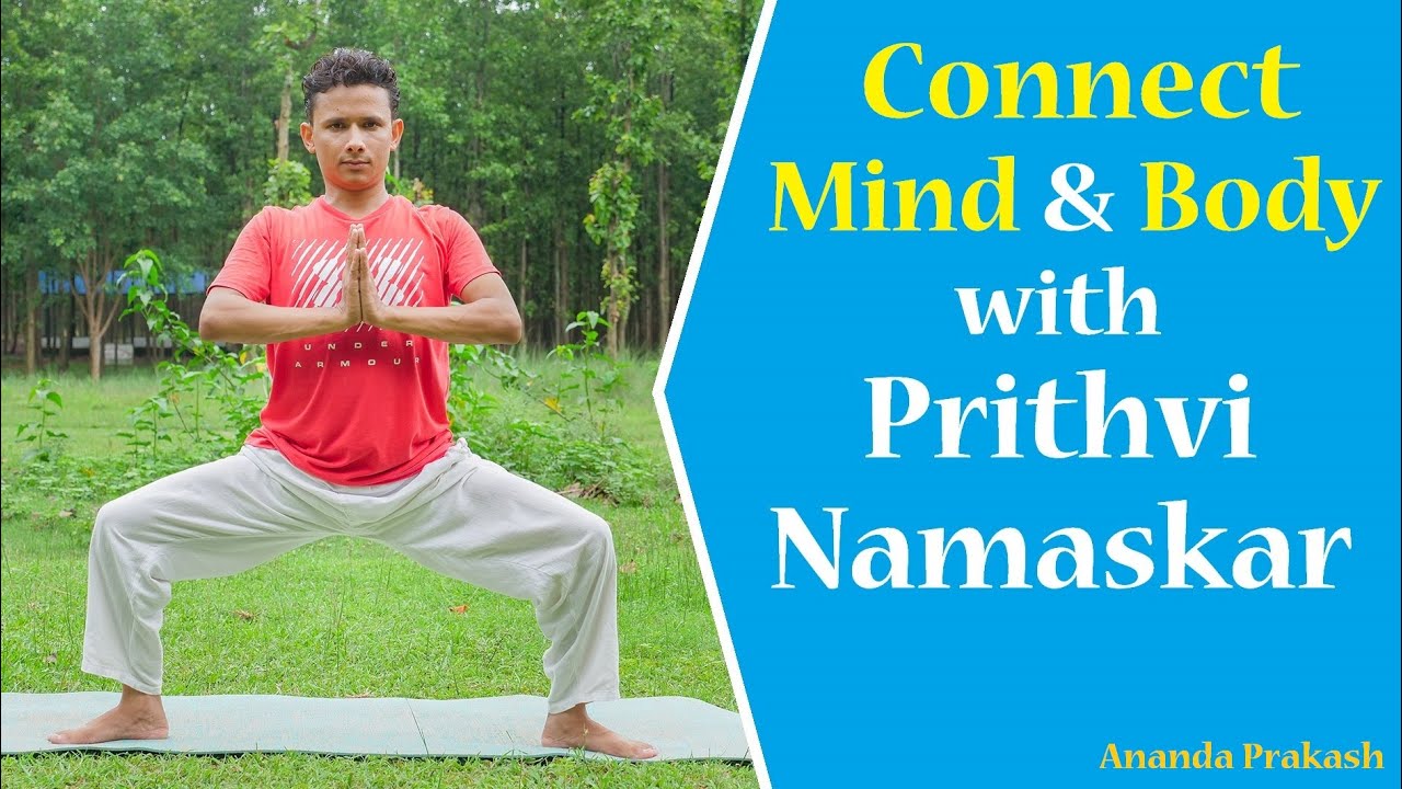 Prithvi Namaskar | Earth Salutation (पृथ्वी नमस्कार) || Aanandam Yog ...