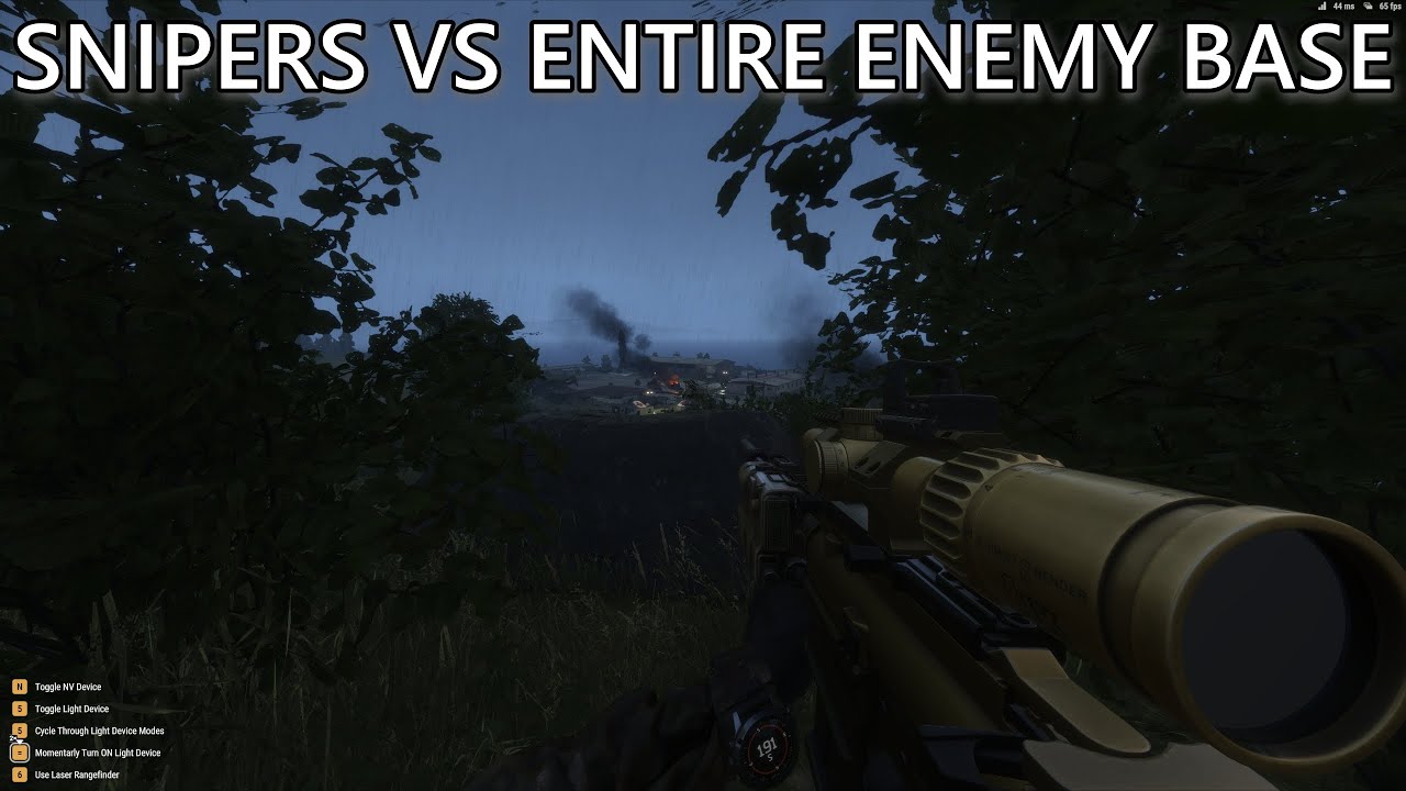 Becoming A Sniper Overwatch Duo To Protect Our Team | Arma Reforger WCS ...