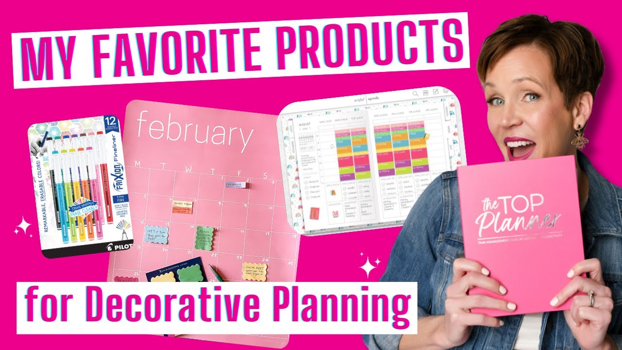 3 Tools That Make Planning Pretty AND Productive - YouTube