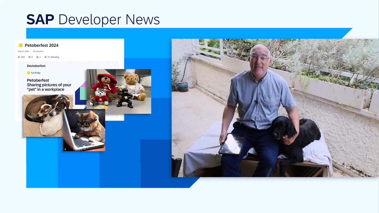 Extensibility Wizard, Devtoberfest Week 1 & 2, TechEd Watch Parties | SAP Developer News - YouTube
