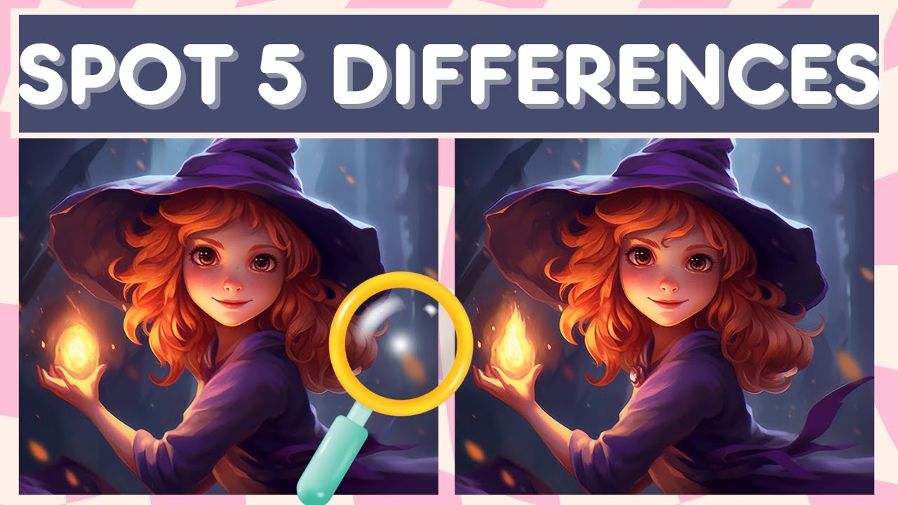 Can you spot the difference? Mind-bending visual challenge! - YouTube