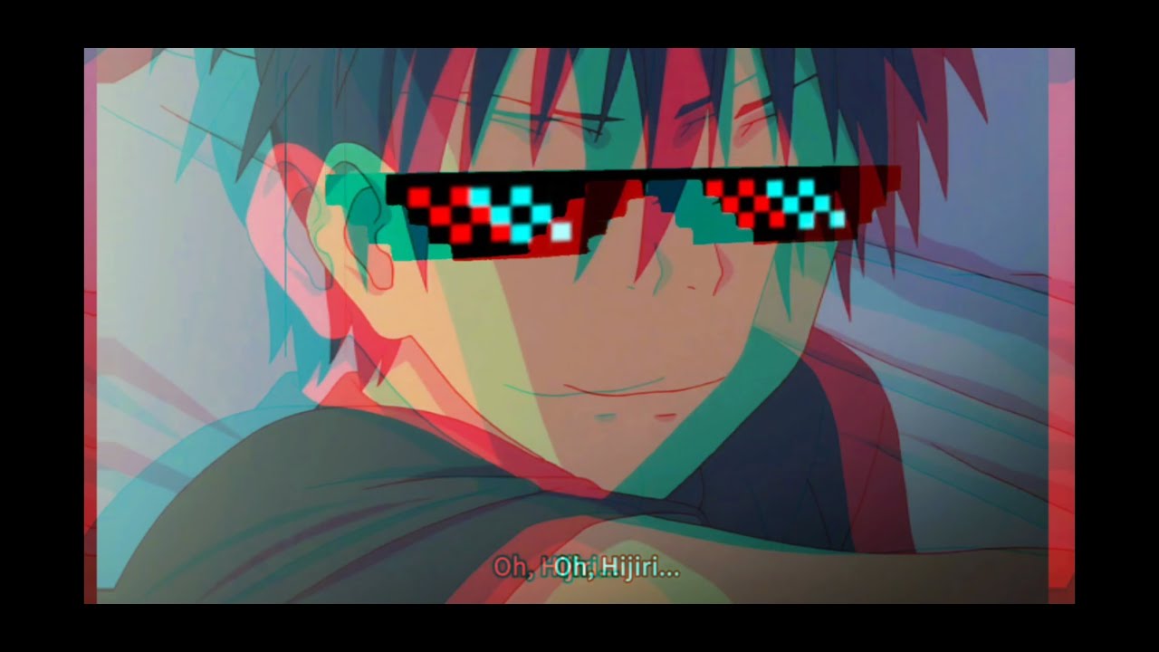 Shot on iphone but it's sacabo ,funny anime moments - YouTube