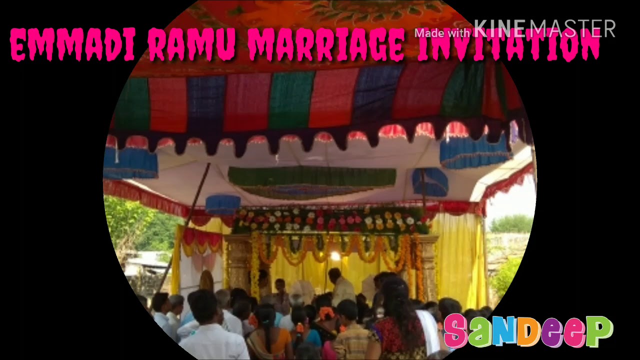 My Friend Ramu Marriage Video Youtube