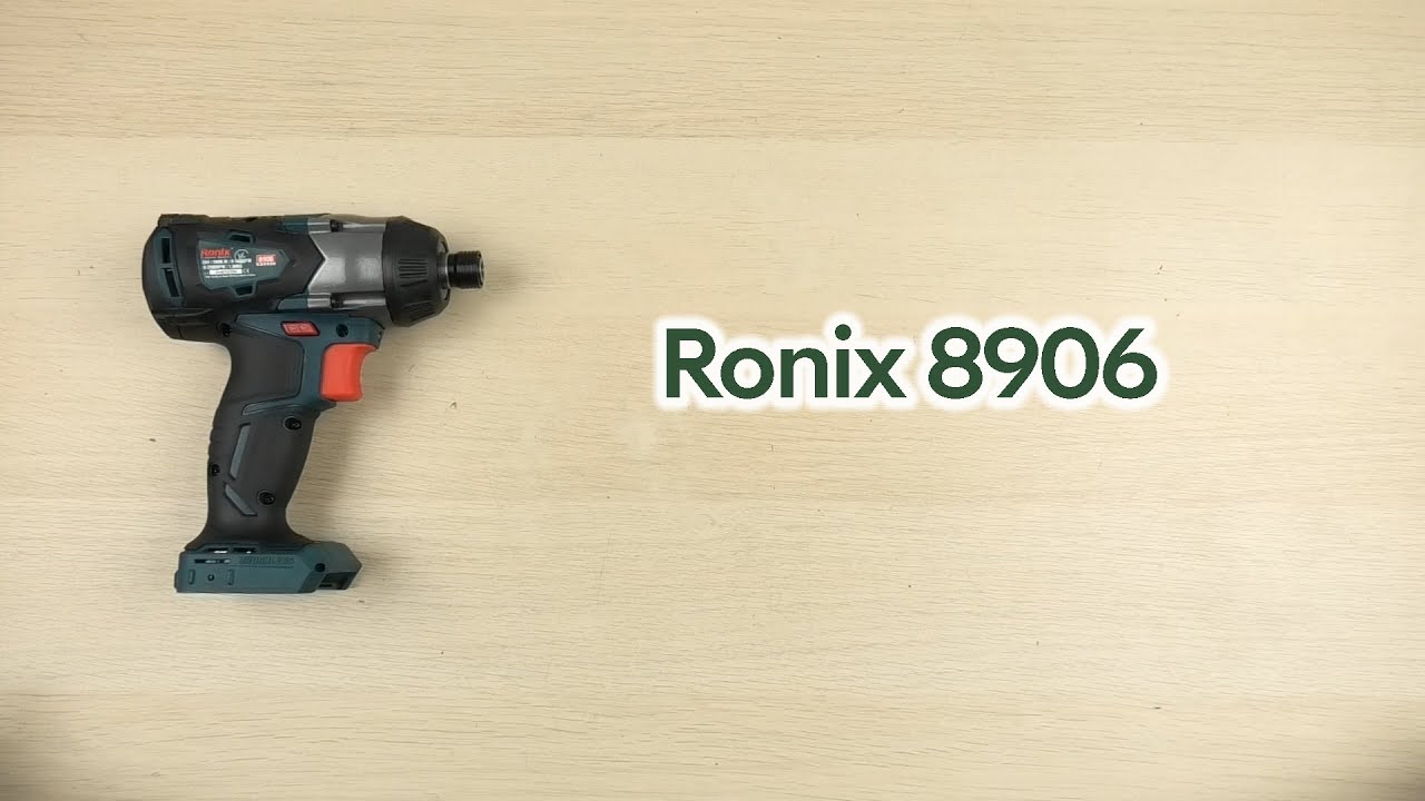Розпаковка Ronix 8906 - YouTube