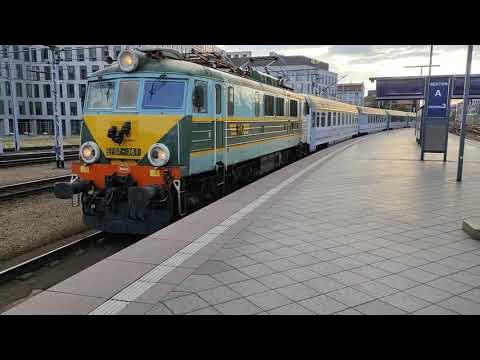 EP07-361+IC CHEŁMOŃSKI do stacji Kraków Główny - wjazd na stację Wrocław Główny (PKP INTERCITY ...