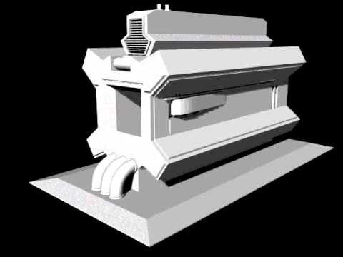 Incinerator Environment Model Animation - YouTube