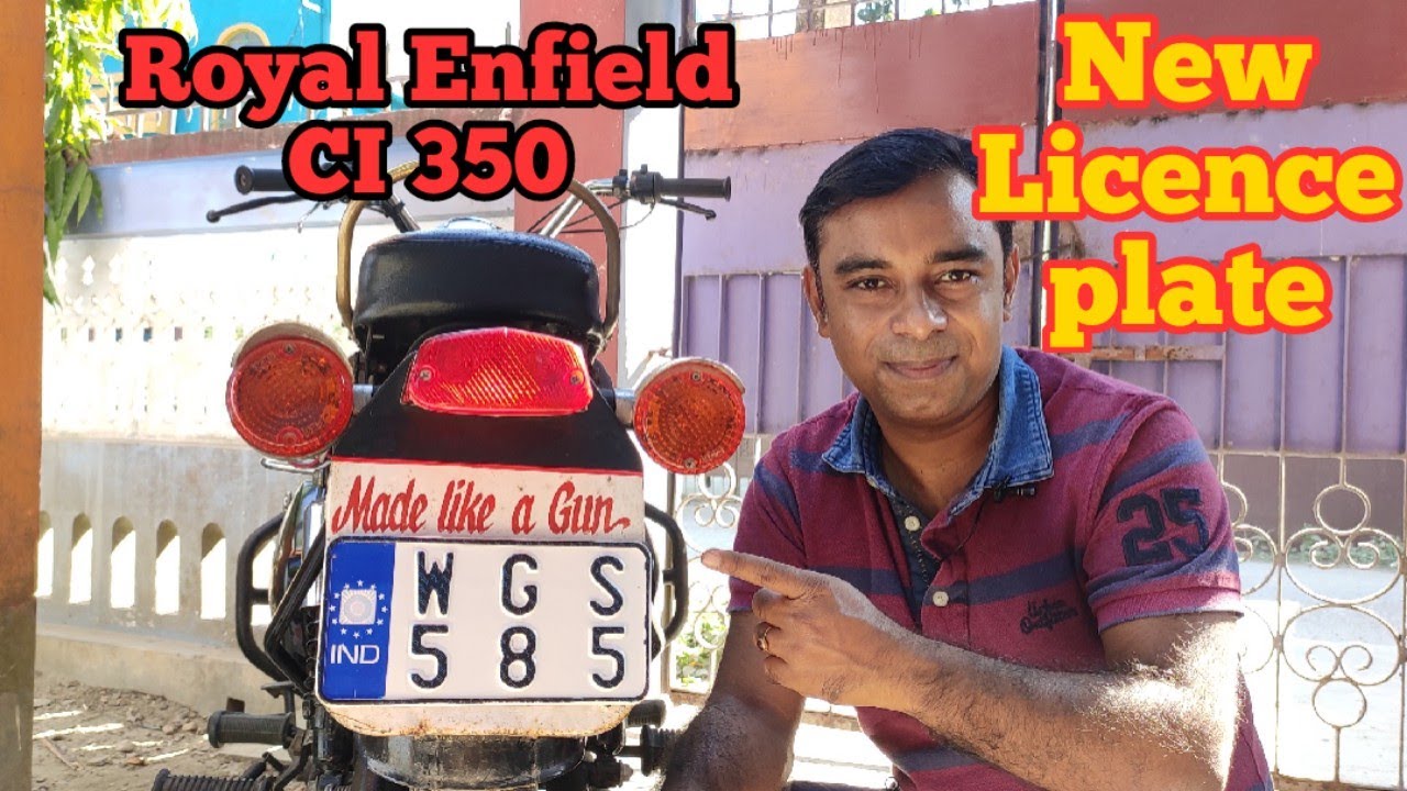 New Licence plate || IND Number Plate ||Look alike High Security number ...