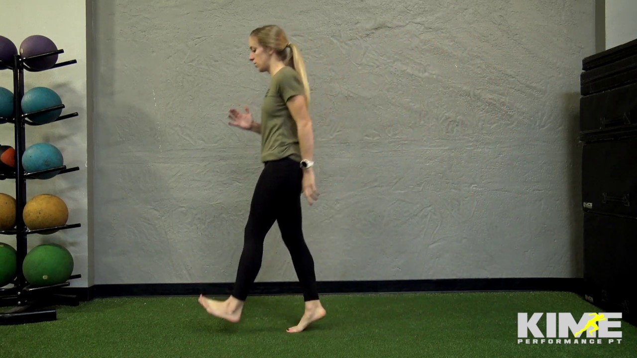 Heel to Toe Walk - YouTube