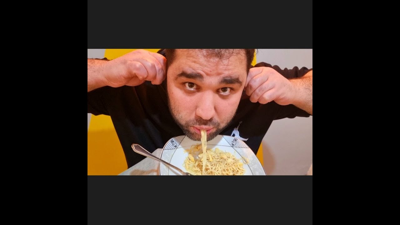 asmr noodle | mukbang noodle | Eating very spicy noodle soup | asmr ...