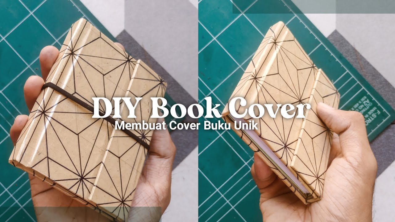 Membuat Sampul Notebook Mini Unik dengan Karet Pengikat - YouTube