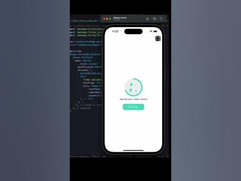 Flutter Video Upload: Stylish Loading Animation - YouTube