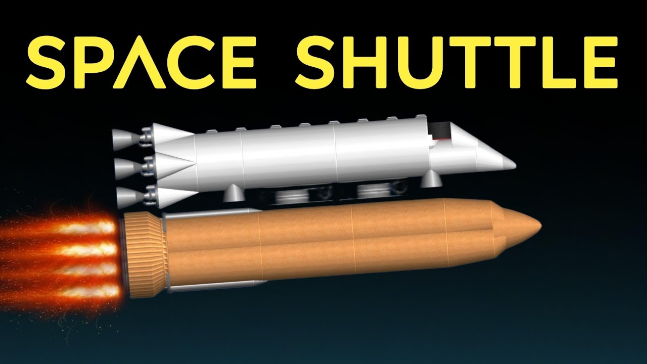 HOW TO MAKE SPACE SHUTTLE IN SPACEFLIGHT SIMULATOR - YouTube