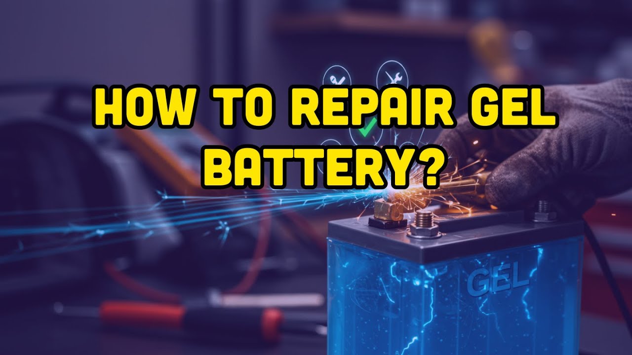 How To Repair GEL Battery? - YouTube