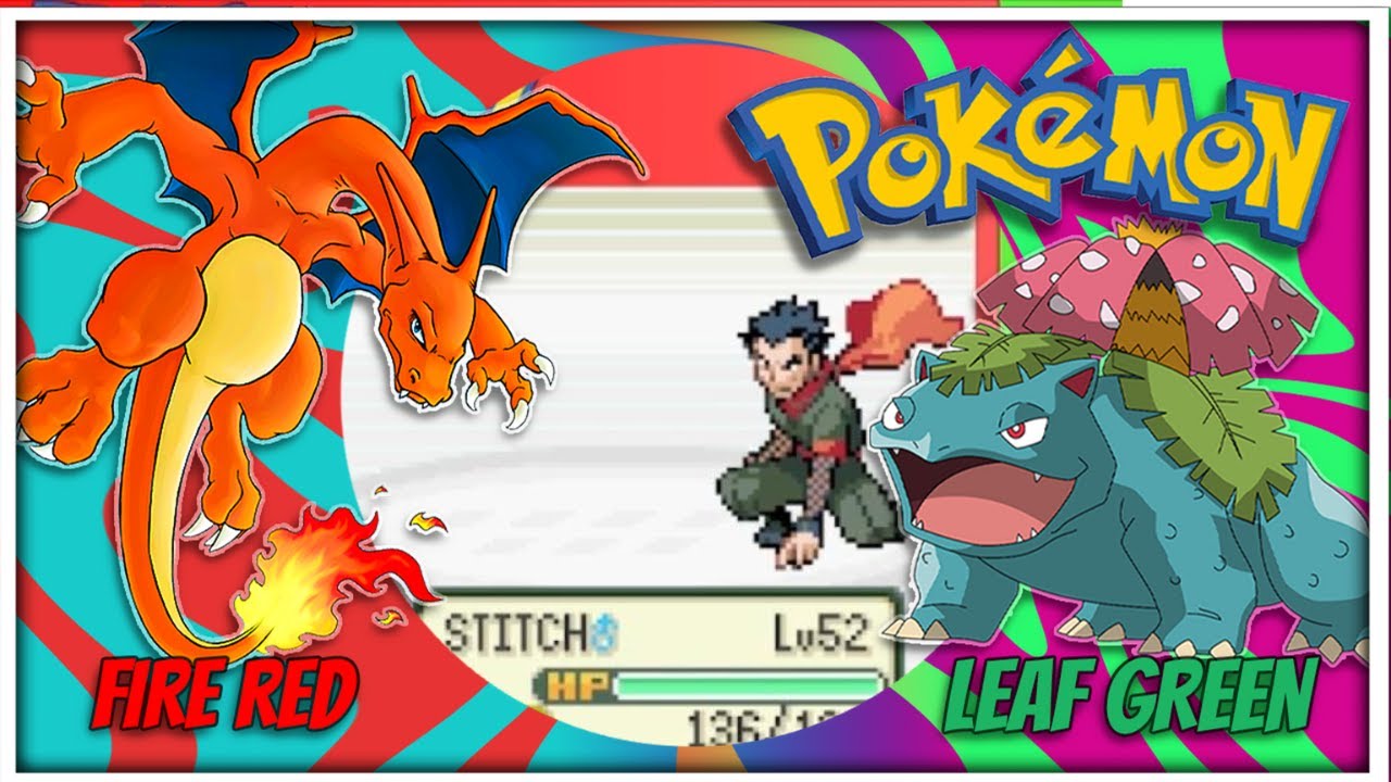 Koga attacks! Pokemon Fire Red Leaf Green Soul Link Ep. 18 - YouTube