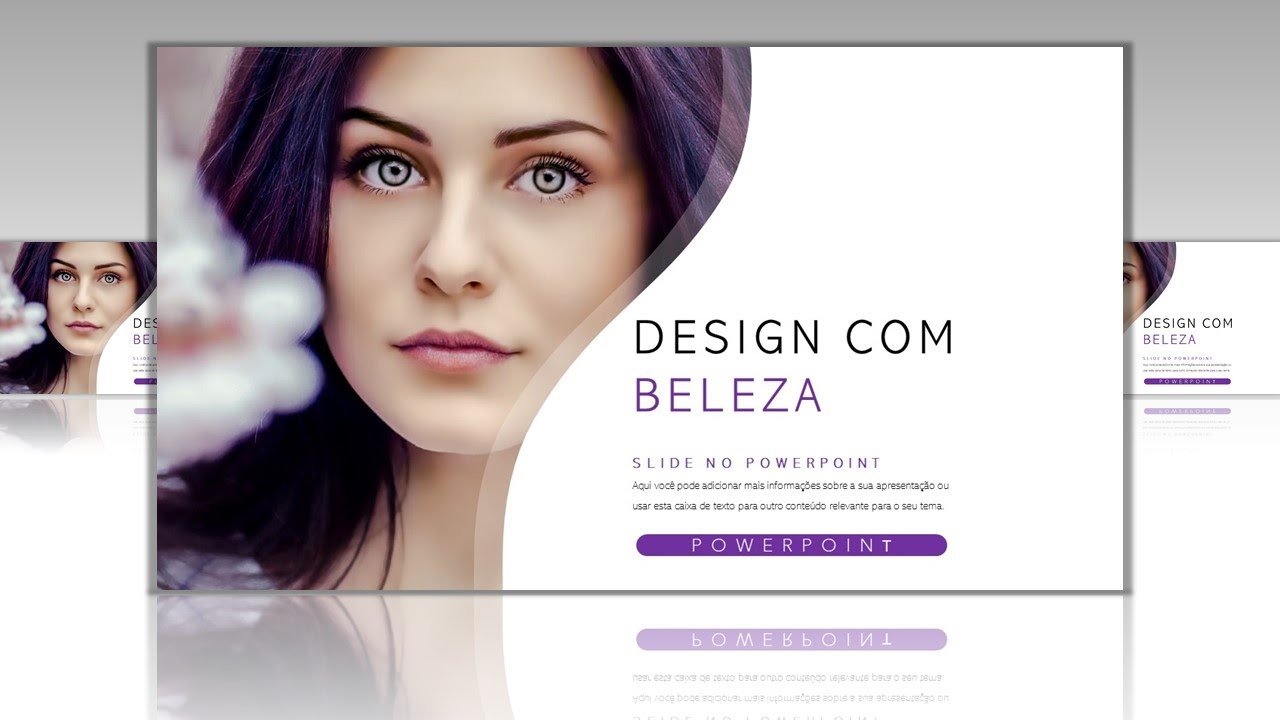 COMO FAZER SLIDE SIMPLES E BONITO NO POWERPOINT | Slide animado para ...