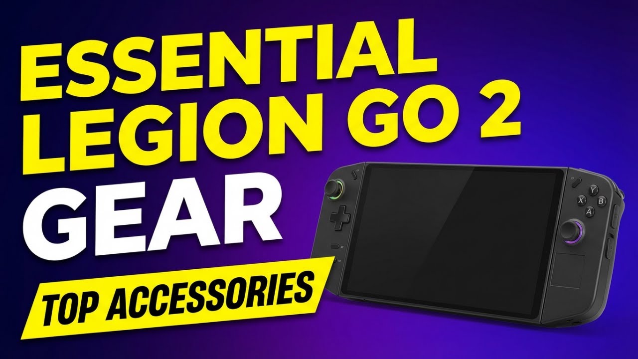 Legion Go 2 MUST have Accessories - YouTube