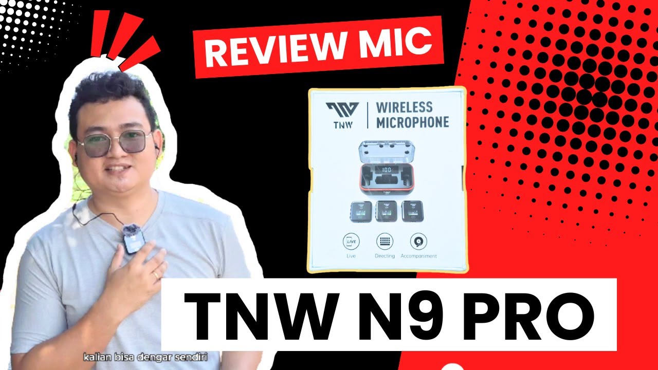 Review Microphone Wireless TNW N9 Pro Terbaru - YouTube
