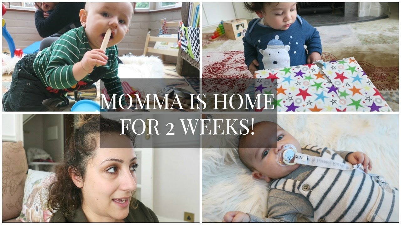 MOMMA IS HOME FOR TWO WEEKS! - YouTube
