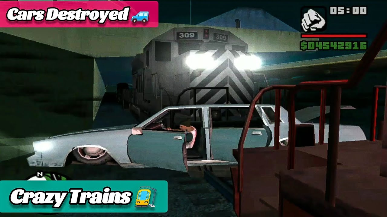 Crazy Trains in Gta San Andreas #3 - YouTube