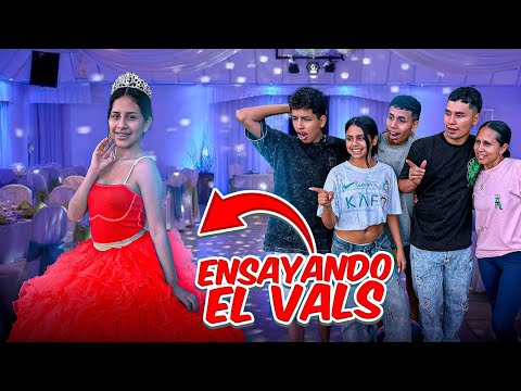 Ensayando el Vals de mis 15 años 😍 ( el vestido de Valentina)