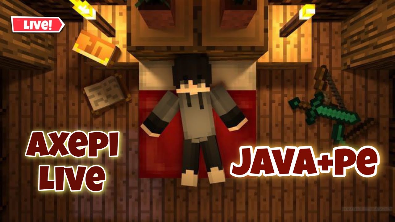 Public Smp JAVA+PE Minecraft Live With Axepi || #minecraft #minecraftlive - YouTube