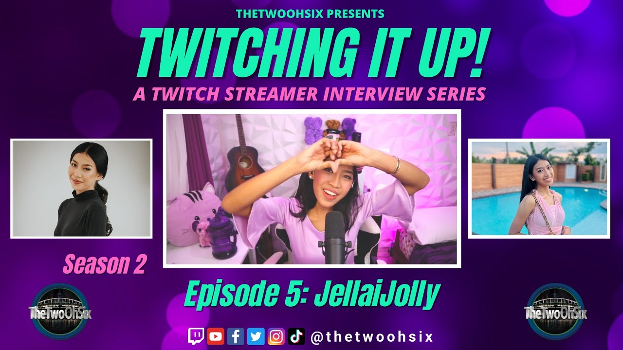 JellaiJolly - Episode 5: Twitching It Up Twitch Streamer Interview ...